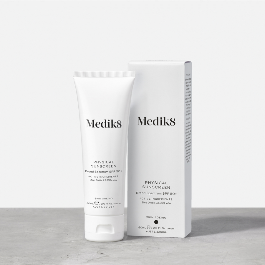Medik8 Physical Sunscreen |SPF 50+ Australia's Best Mineral Sunscreen